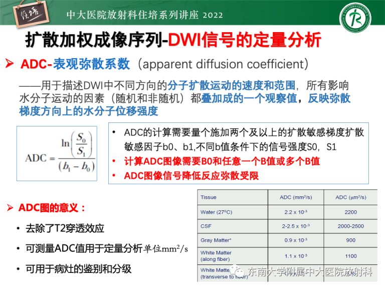 掌握这几点，你也能看懂DWI序列 – 影像PPT